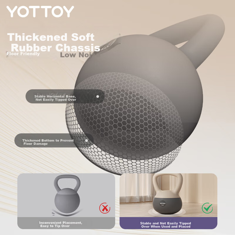 Yottoy Soft Kettlebell for Men and Women Home Use Dumbbell Squat Hip Lift Body Shaping Fitness Training Equipment