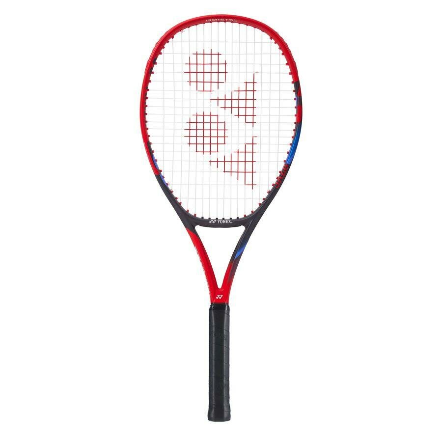 Decathlon Теннисная ракетка Yonex VCore Feel Scarlet, размер GRIP 2, красный/черный