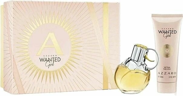 Azzaro wanted girl набор: парфюмерная вода женская 30ml + лосьон для тела 100ml