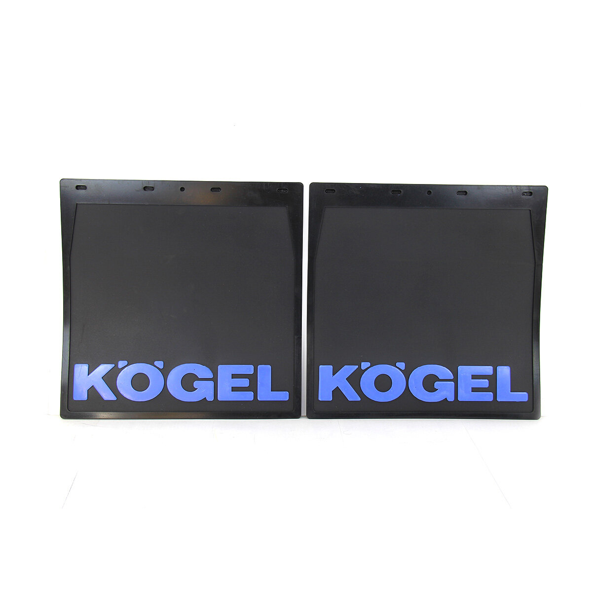 Брызговик колеса задний для Газель 3302 (400*400мм) резина "KOGEL" 3D объемный текст (синий) к-т 2 шт.