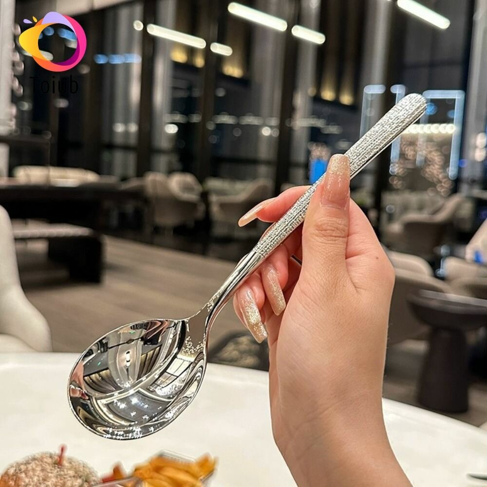 Сервировочные ложки с длинной ручкой из нержавеющей Стали 3шт