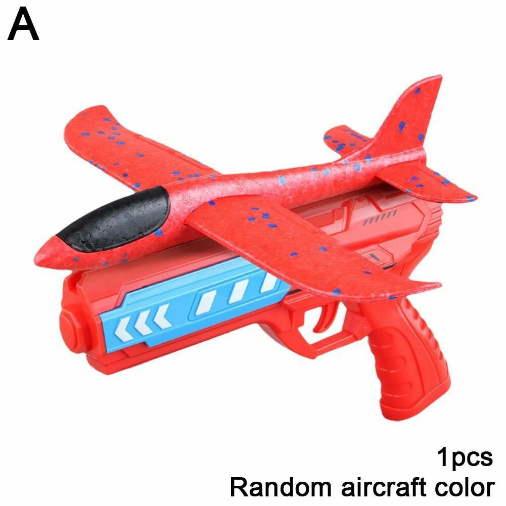 Детский катапультируемый воздушный самолёт игрушка / Игрушка для детей от 3 лет / Для мальчиков и девочек