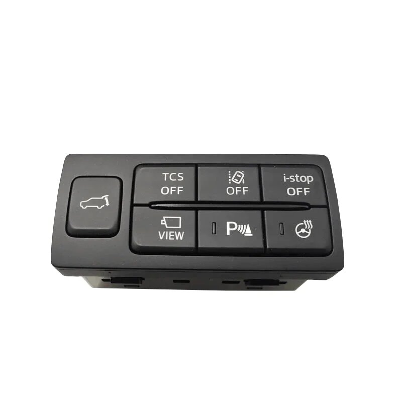 Автомобильный многофункциональный реверсивный радар, кнопка предупреждения TCS I-stop, переключатель в сборе для Mazda CX3 CX5 CX8 3 Axela 6 Atenza 6 keys
