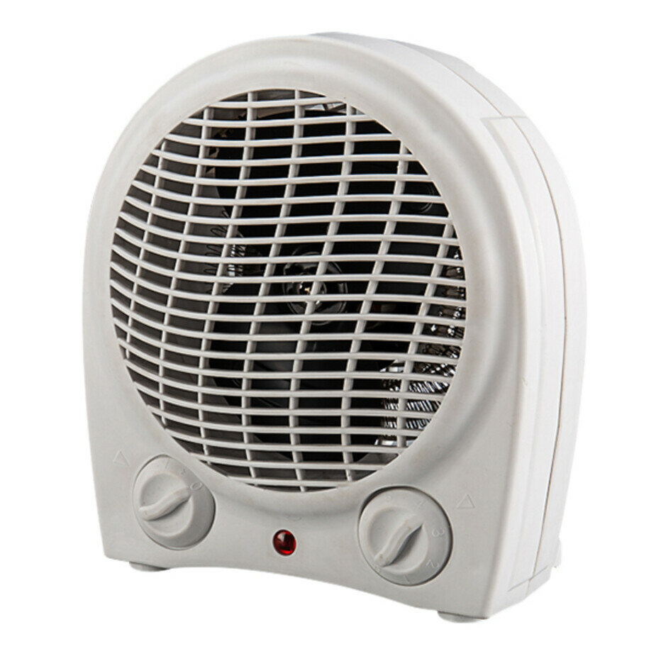 Тепловентилятор 2000 Вт с терморегулятором 260*220*110 мм