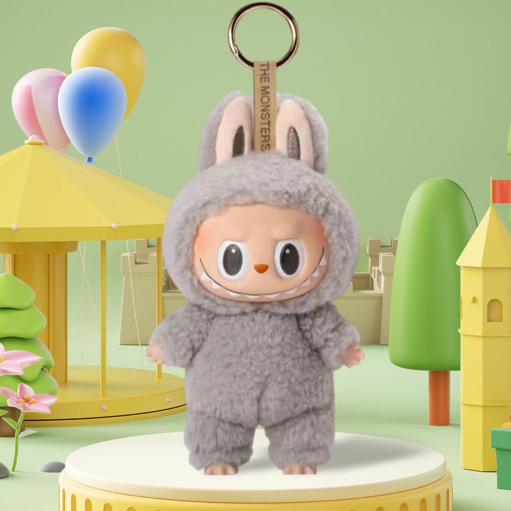 Bubble Labubu tide play blind box, детская игрушка с плюшевой куклой лабубу