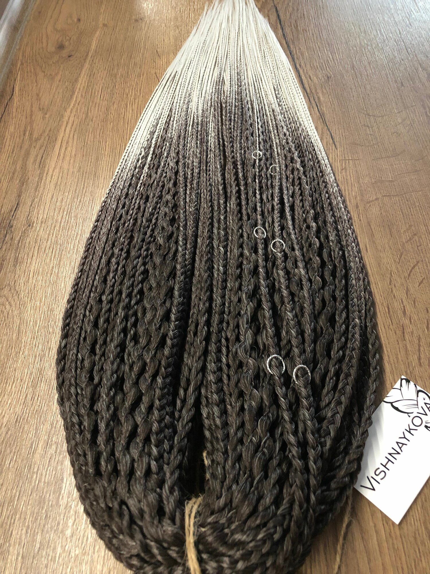 VISHNAYKOVA Ручной комплект кос грильяж