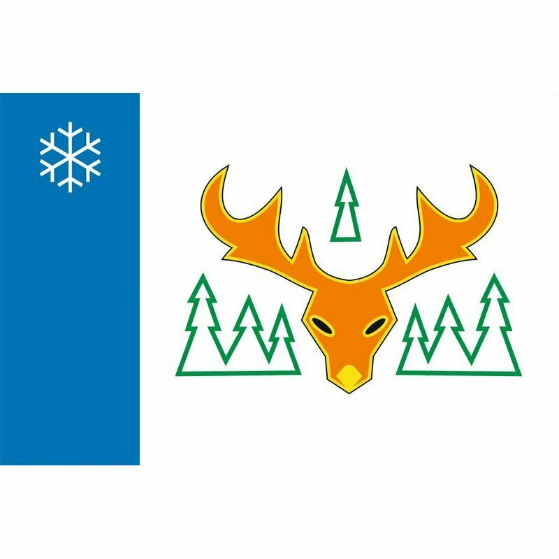 Флаг Лабытнанги 135x90 см.