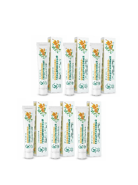 Невская Косметика Облепихово-Глицериновый крем для рук 50мл * 6 шт.