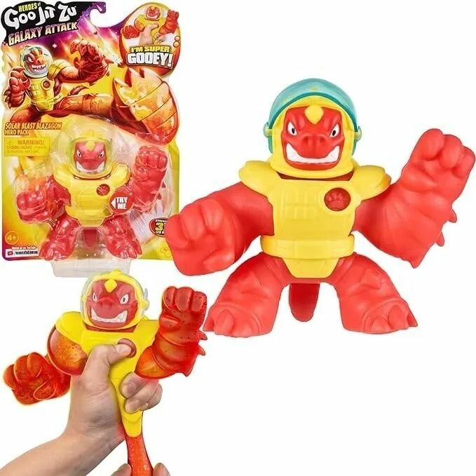 Фигурка Goo Jit Zu Блейзагон Галактическая Атака Solar Blast Blazagon