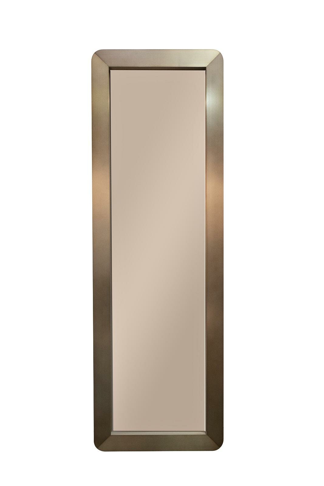 Зеркало Garda Decor 58DB-14830 Зеркало рама нерж. сталь/мат. бронза 210*68*7,5см арт. 58DB-14830