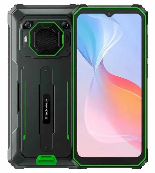 Смартфон Blackview BV6200 Pro, 6/128 ГБ зеленый