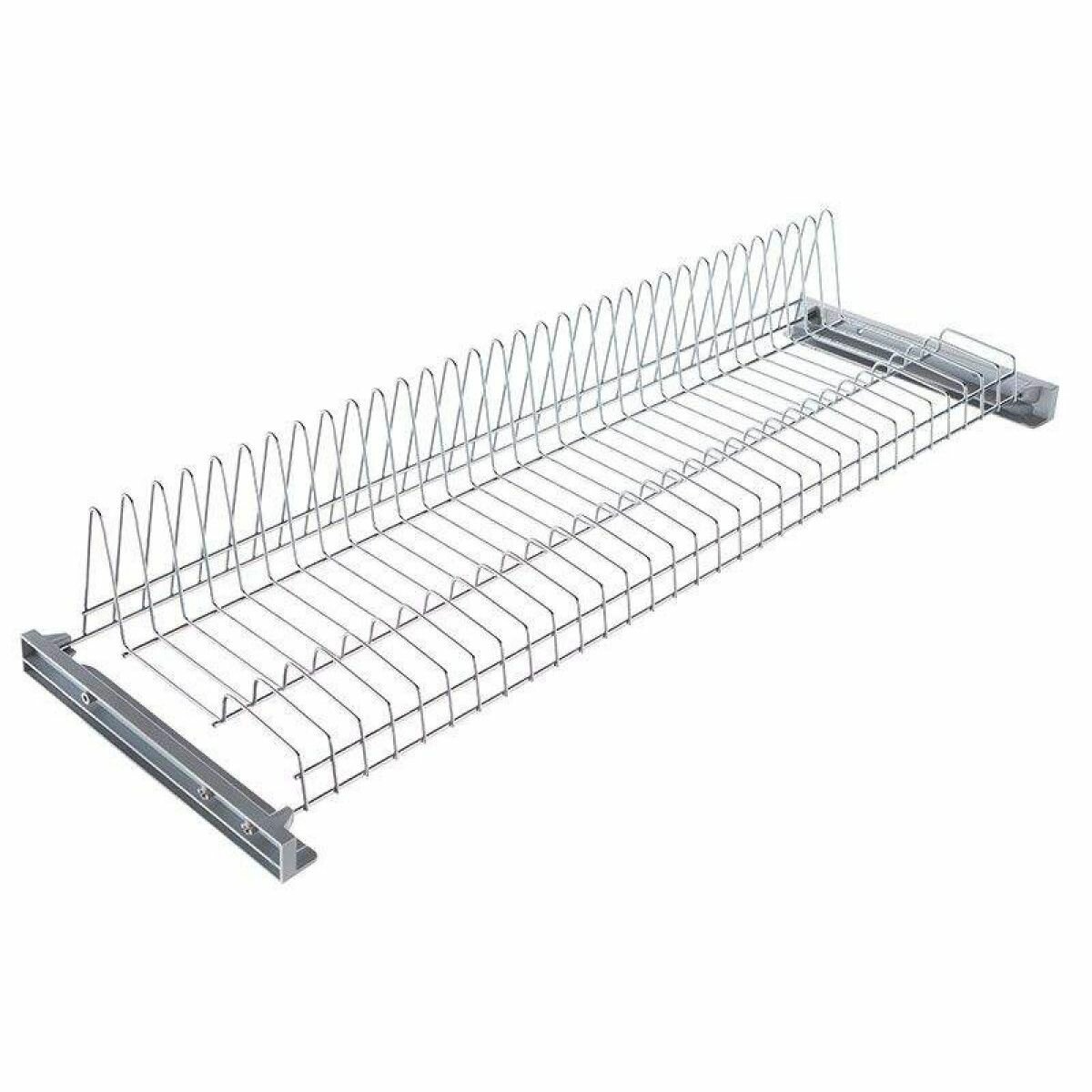 Комплект посудосушителя для тарелок/чашек в базу 800мм(для плиты 16мм), с алюмин. рамой и пласт. поддоном, регулировка по глубине 1 ком.