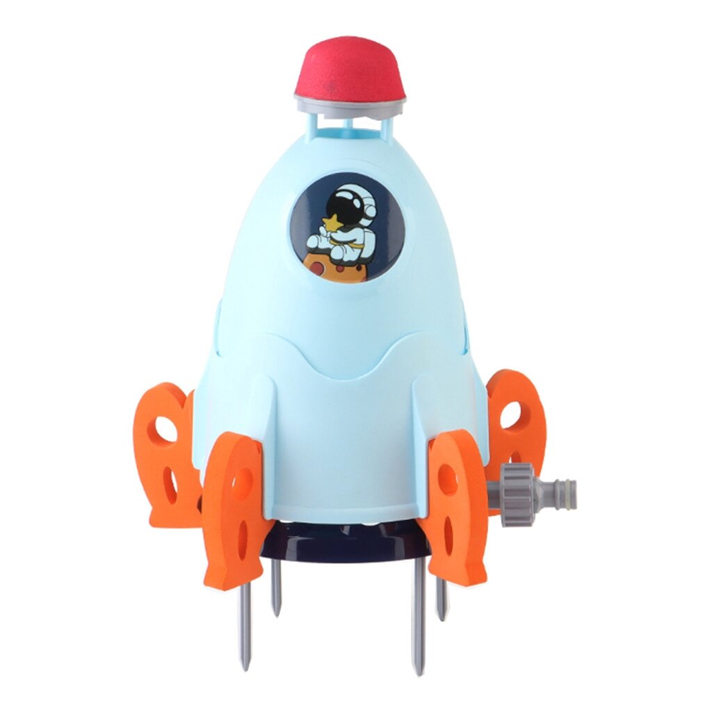 Водоструйная ракета с приводом от ракеты, космическая вечеринка, игры-разбрызгиватель, вращающийся летающий всплеск, игры для детей, лето