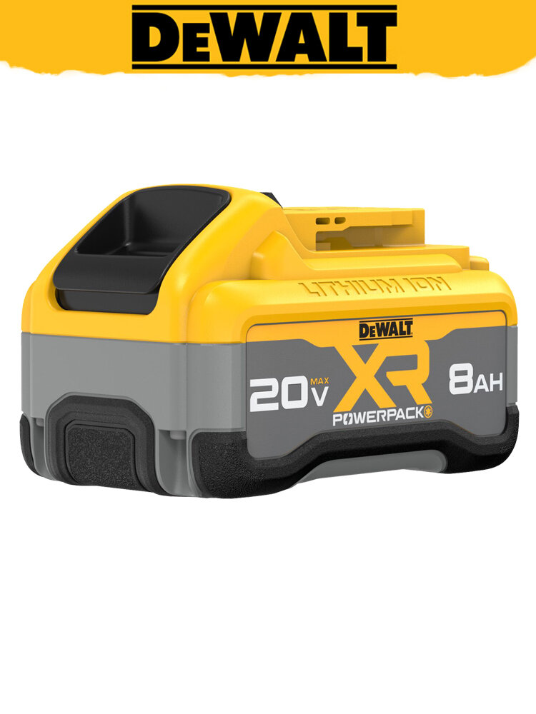 DEWALT DCB2108 20 В 8,0 Ач MAX XR POWERPACK Литий-ионный аккумулятор с увеличенным сроком службы Мощный перезаряжаемый электроинструмент