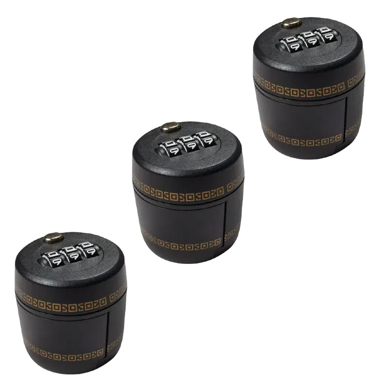 3PACK Крышка для бутылки, защита от несанкционированного вскрытия, пластик