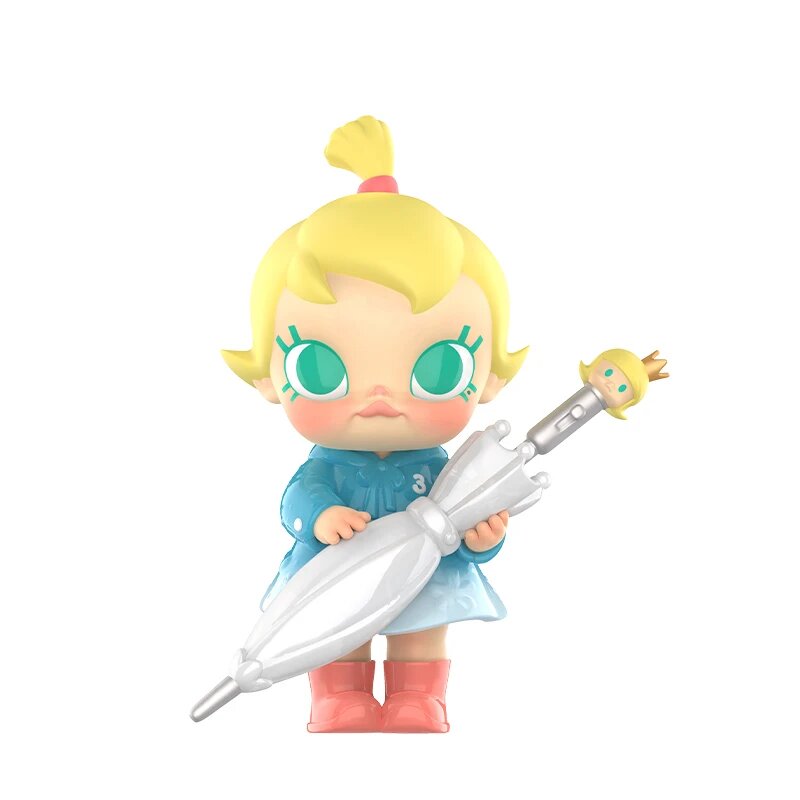 POP MART Baby Molly Забавная фигурка дождливого дня