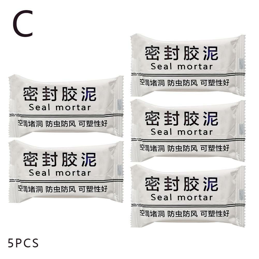 Уплотнительная глина для бытового использования - мягкая, гибкая, идеальна для кондиционеров и сантехники