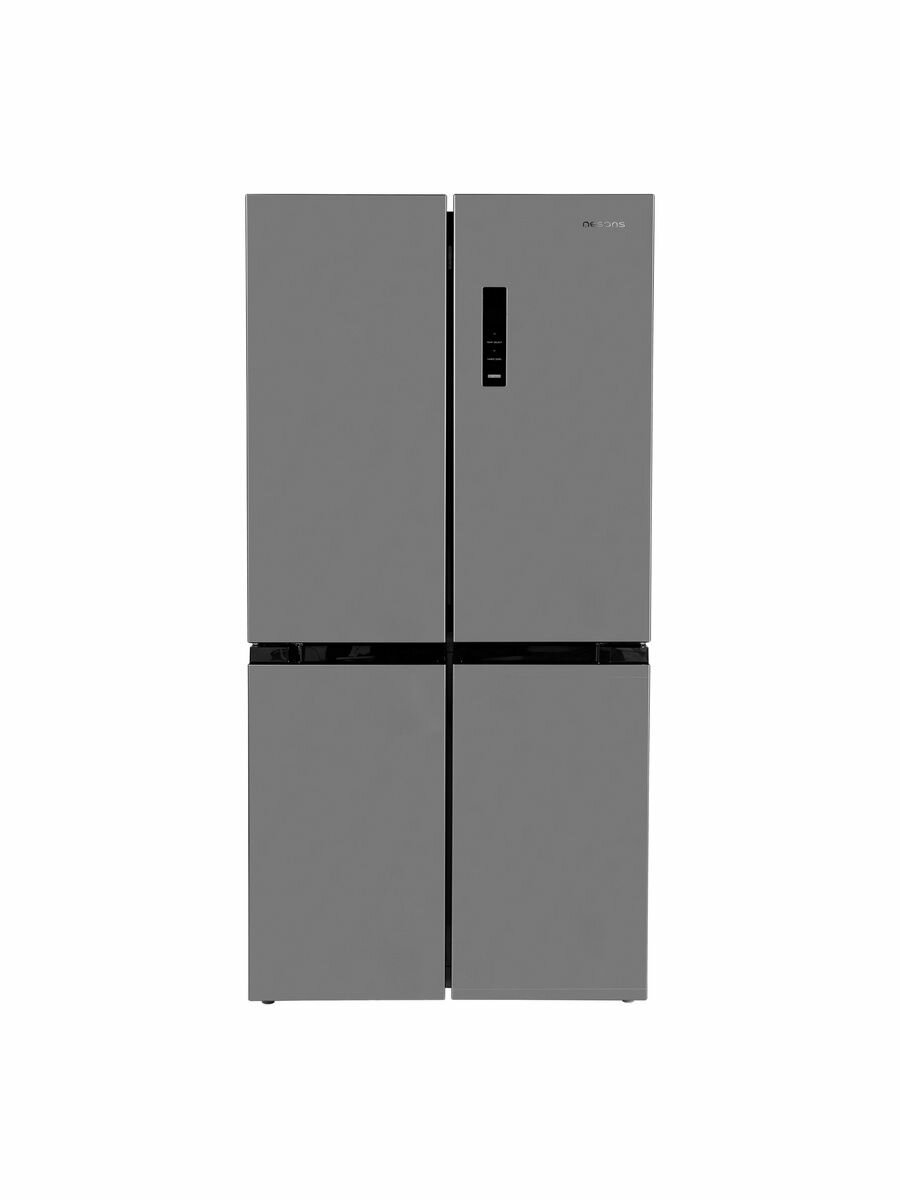 Холодильник Cross-Door Nesons NS-СD178N83NFA47DEBДвухкамерный, Четырехдверный, Серебристый (нерж)