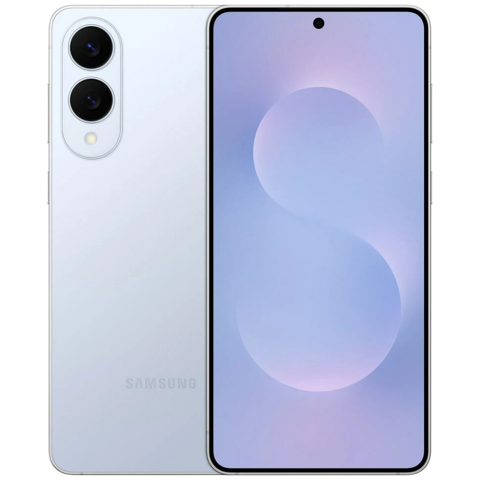 Samsung Смартфон Samsung Galaxy S25 Edge (256 ГБ, 12 ГБ, Голубой, Global, Без Rustore)