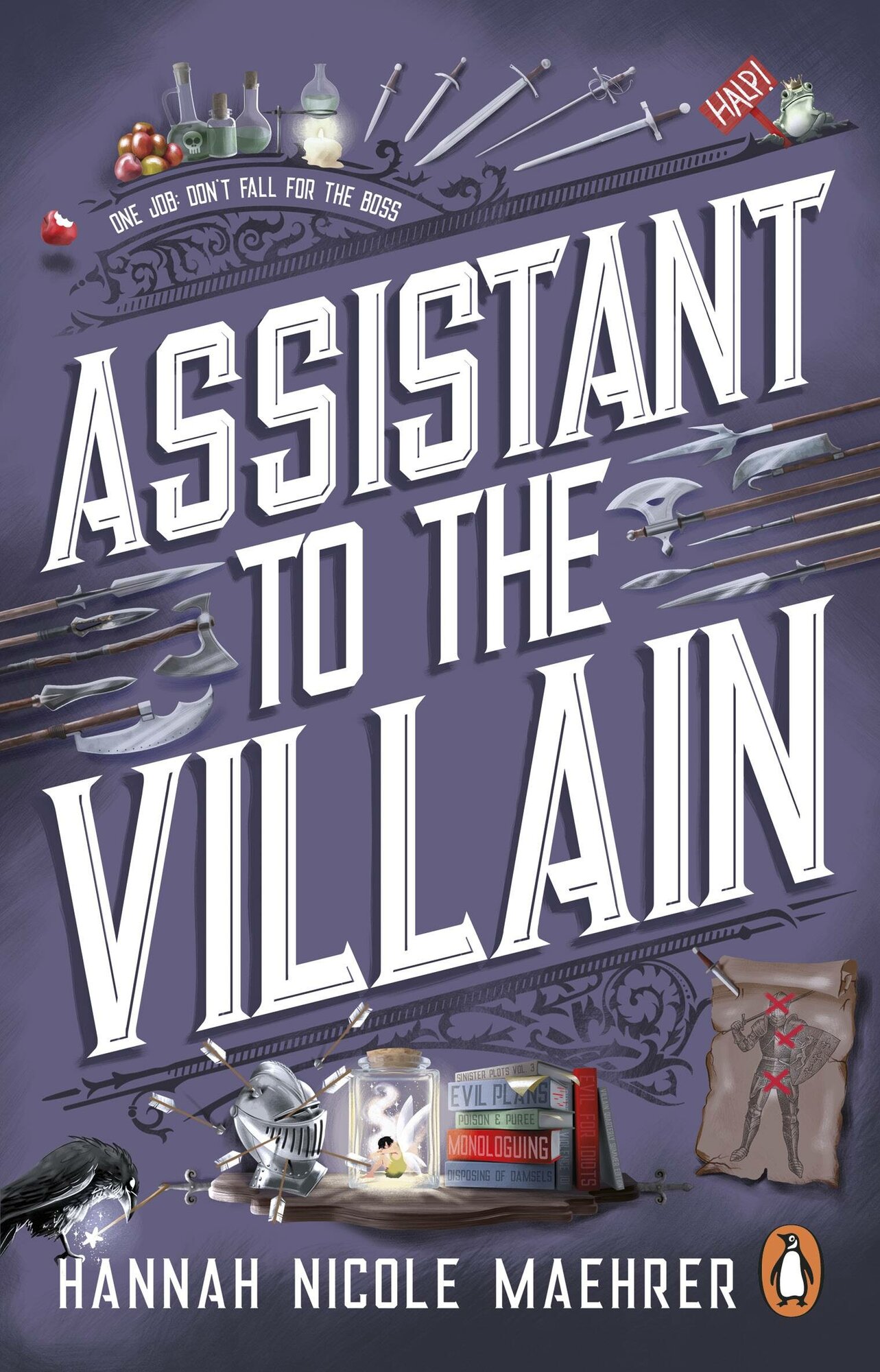 Hannah Nicole Maehrer. Assistant to the Villain (Hannah Nicole Maehrer) Помощник Злодея (Ханна Николь Мерер) /Книги на английском языке