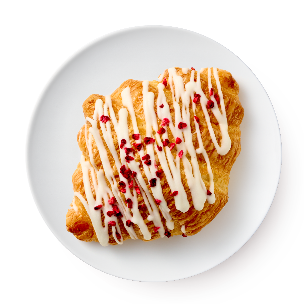 Круассан Кулинариум, с нежнейшей ароматной малиновой начинкой, 80 г