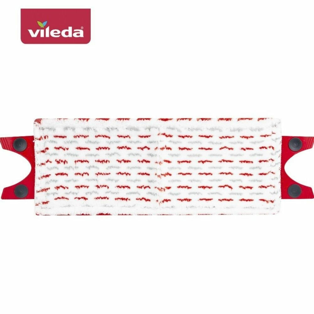 Насадка для швабры Vileda Ультра Макс, размер: 36х14 см, цвет: белый, красный, 155747=v=