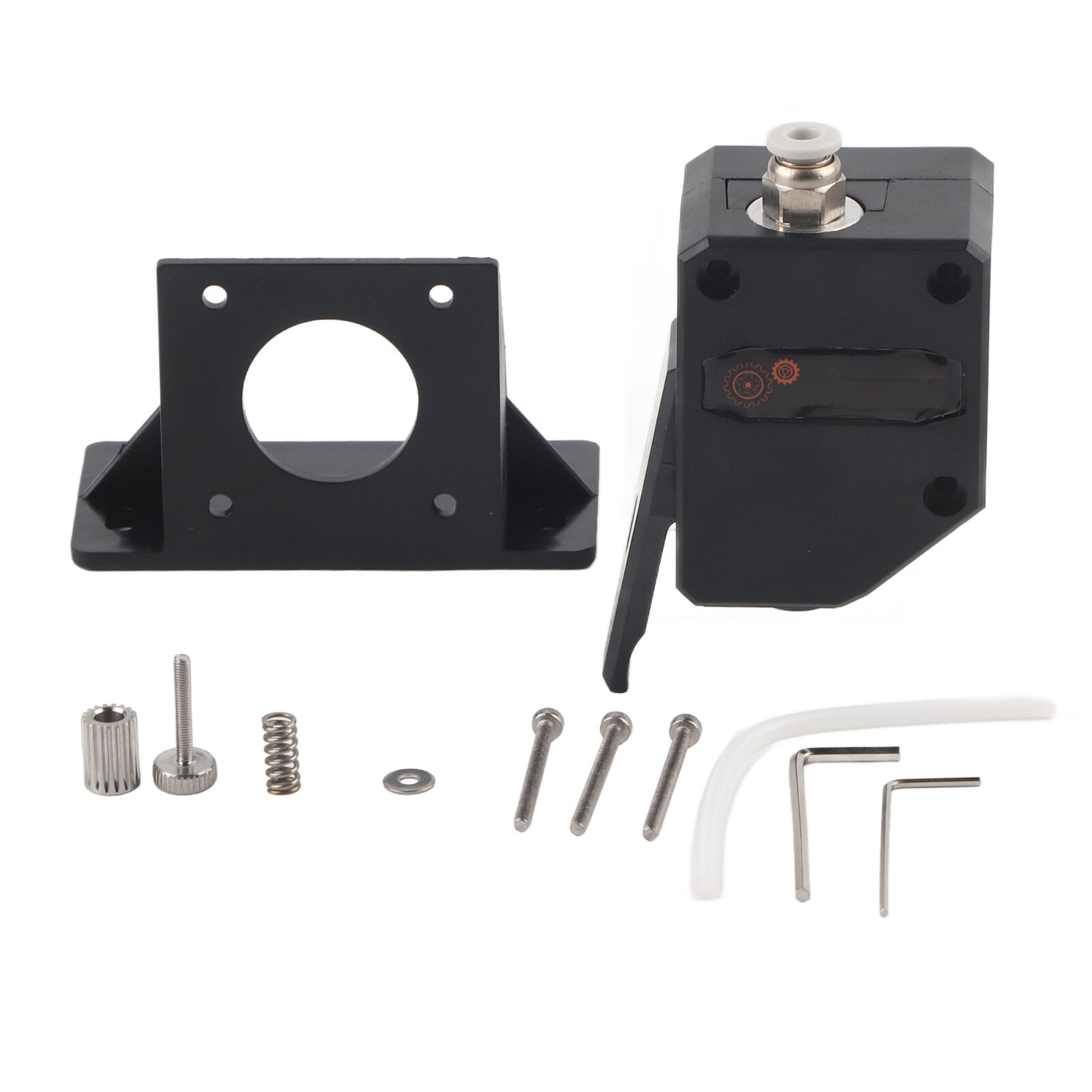 Комплект экструдера для 3D-принтера, расходные материалы, клонированный двухзубчатый редуктор, аксессуары.