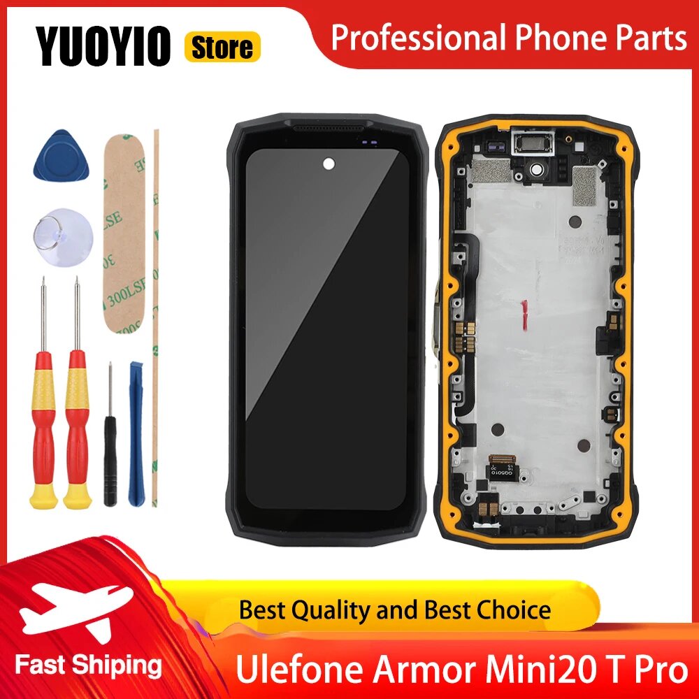 Новый оригинальный сенсорный экран для Ulefone Armor Mini 20T Pro Armor 28 Pro Armor 28 Ultra Thermal ЖК-дисплей со заменой рамки Armor Mini 20T Pro