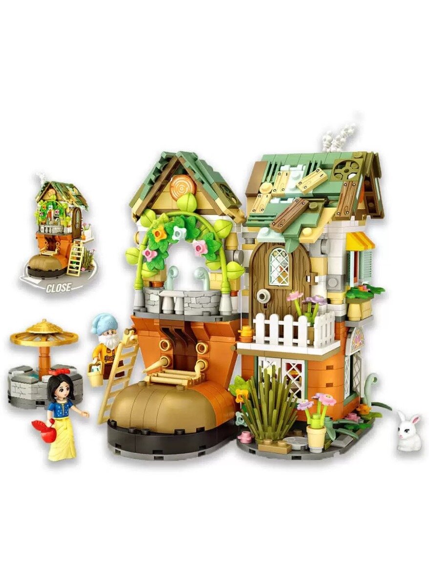 Конструктор LOZ Street mini 1226_MK "Хижина гнома"в виде сапожка, 709 дет,