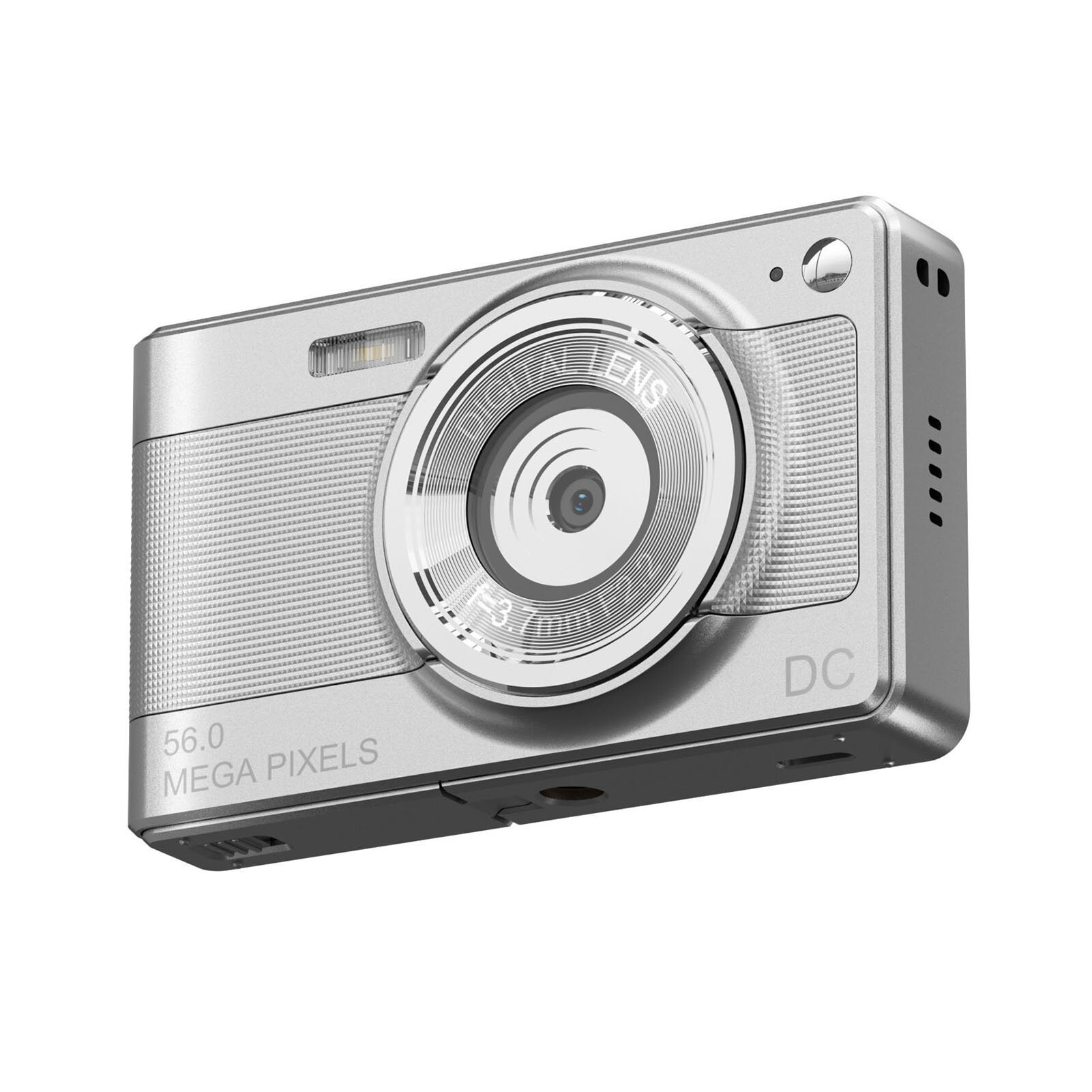 Цифровая камера 1080P Цифровая видеокамера Видеокамера 56MP 2,88-дюймовый экран 8-кратный цифровой зум AF Автофокус Защита от сотрясений Обнаружение лица с картой памяти 32 ГБ 2 батарейки Рождественский подарок для детей Te