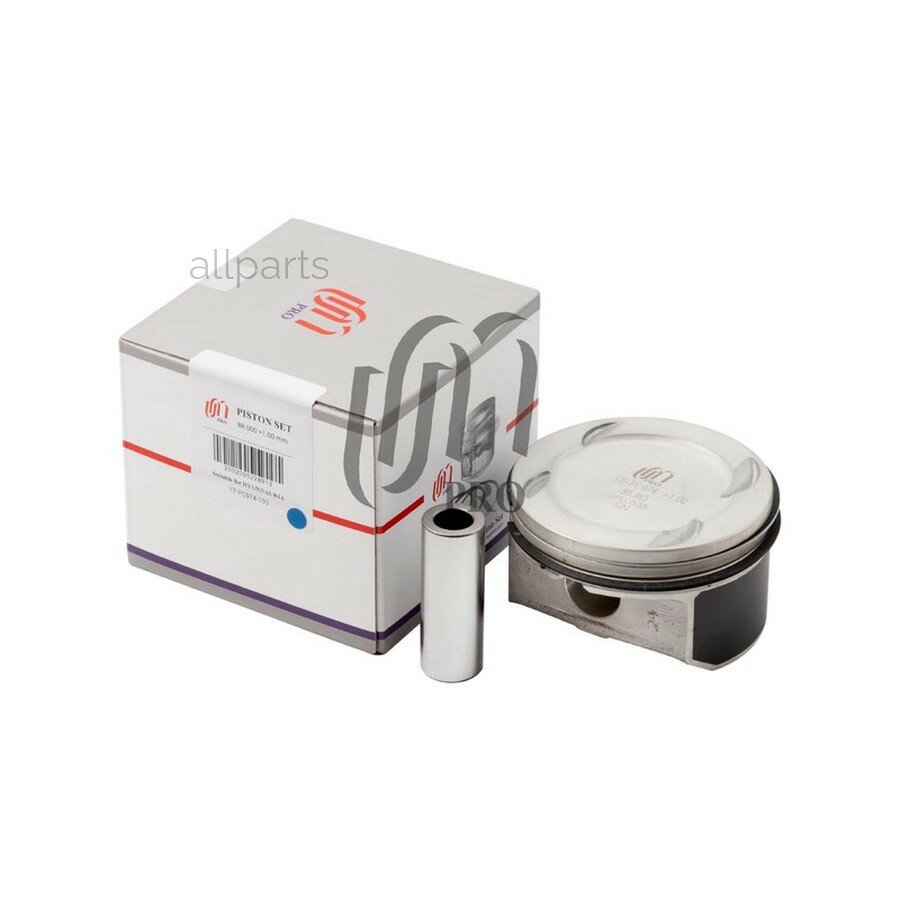 UMPRO 17PC974100 Поршень 1.00 с кольцами KIA/Hyundai 2.4i 16V G4KG/G4KE d88.0 +1.00