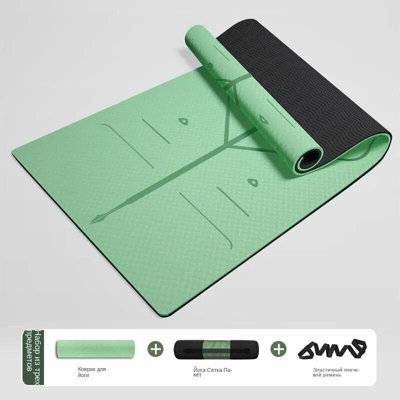 Коврик для йоги и фитнеса
