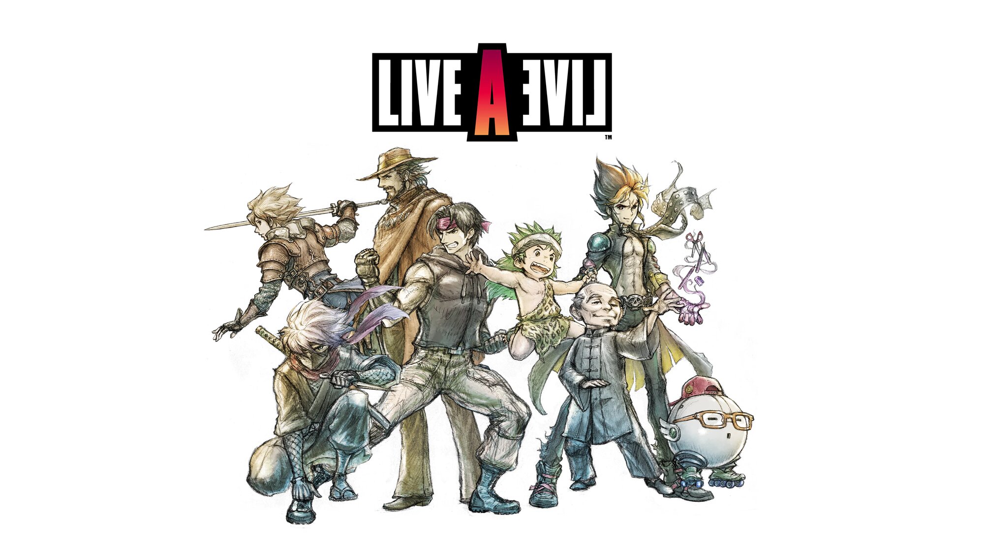 LIVE A LIVE PS4PS5 для Sony PlayStation | PS4 и PS5 | Игра навсегда | Быстрая доставка (Турция)