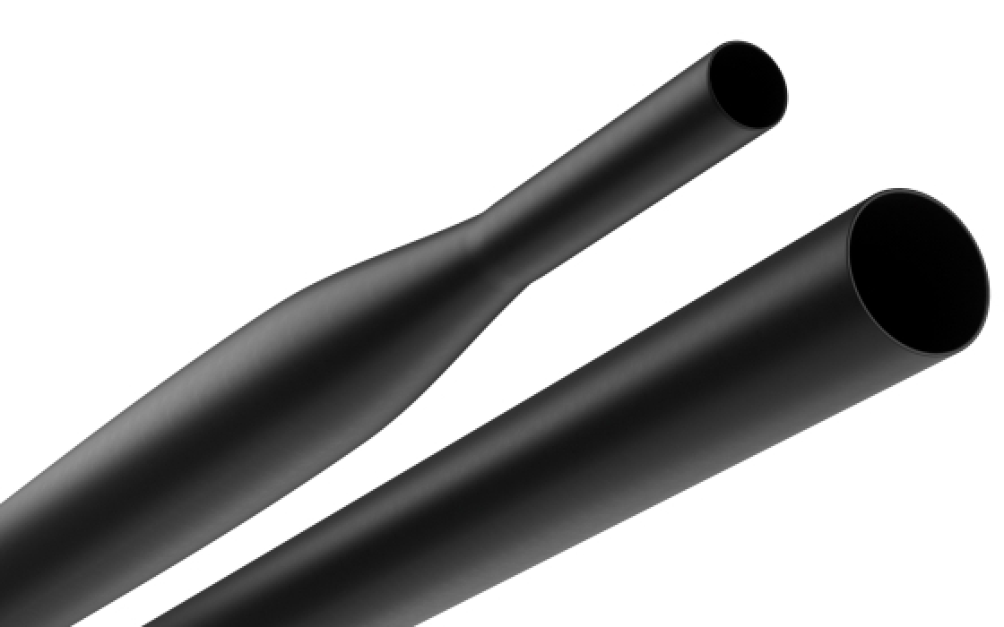 Термоусадочная трубка ЭРА NO-224-411 ТТУ нг-LS полиолефин черный длина 1м, диаметр 4(2)мм, Б0067697 / термотрубка