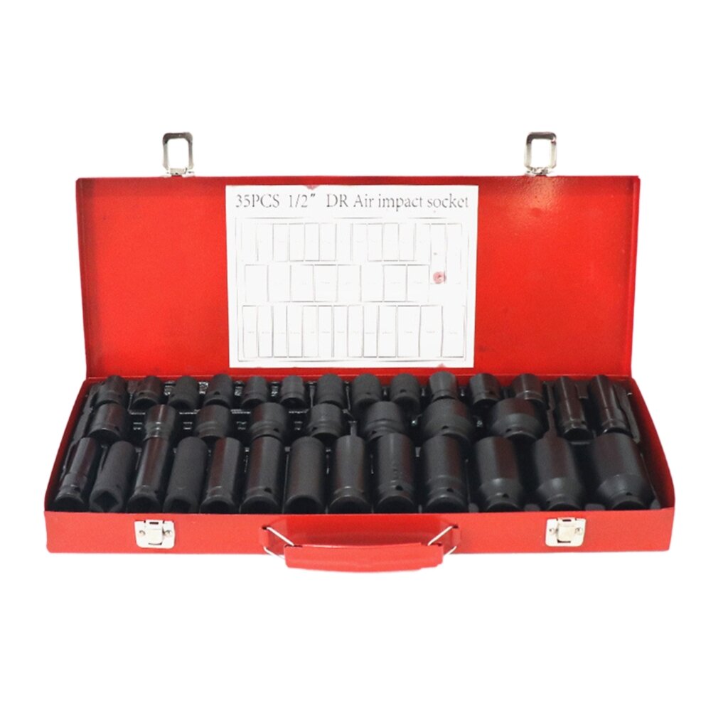 35 штук, шестигранный удлиненный пневматический комплект пневматических головок