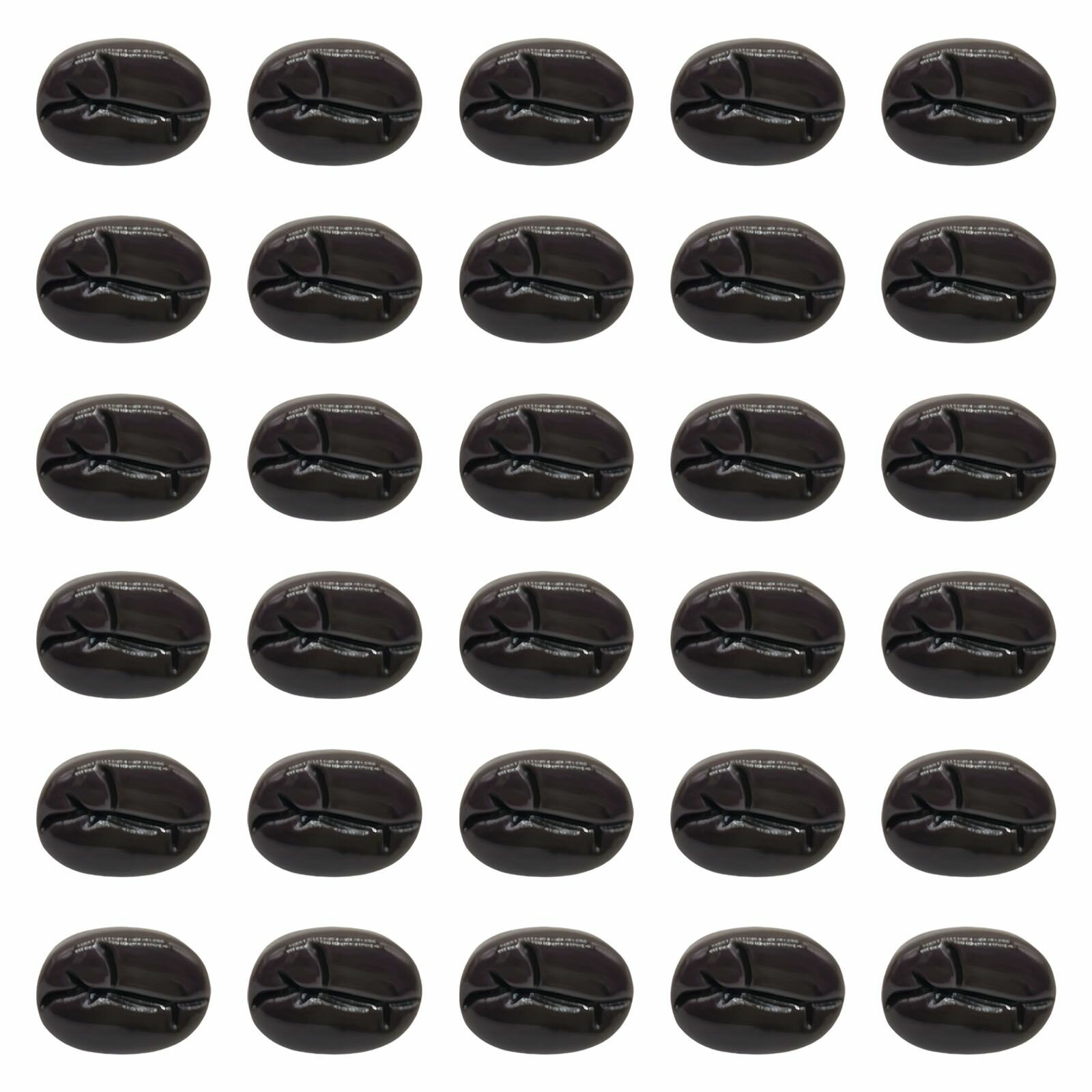 Стильные кофейные бобовые бобы сцепления с смолой набор для студентов и офисов