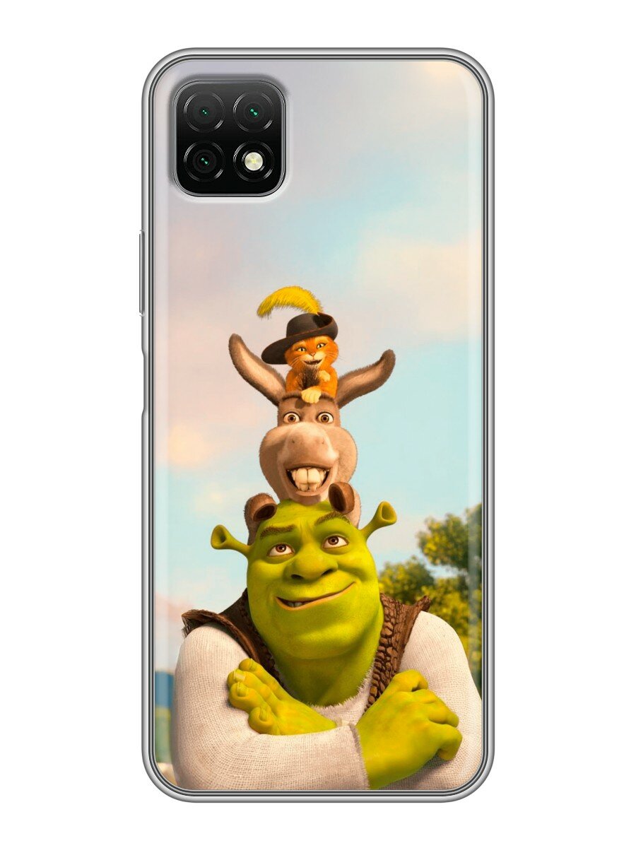 Чехол для Wiko T3 с принтом Shrek Шрек (Вико Т3)