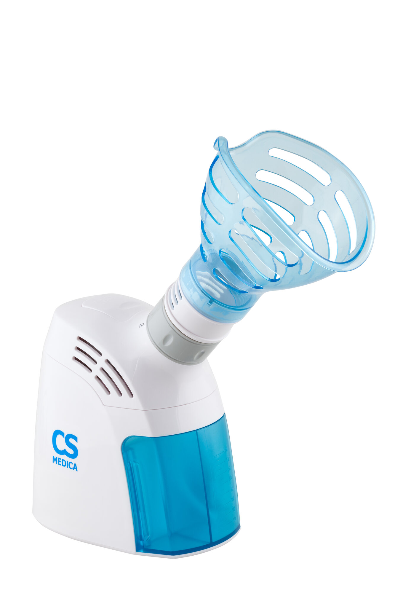 Ингалятор CS Medica Aerobreeze CS-001, паровой, для косметических процедур, белый/голубой