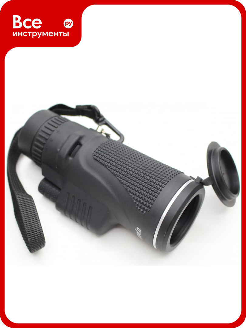 Монокуляр Следопыт 10х40, черный PF-BT-15, пластик, для наземных наблюдений