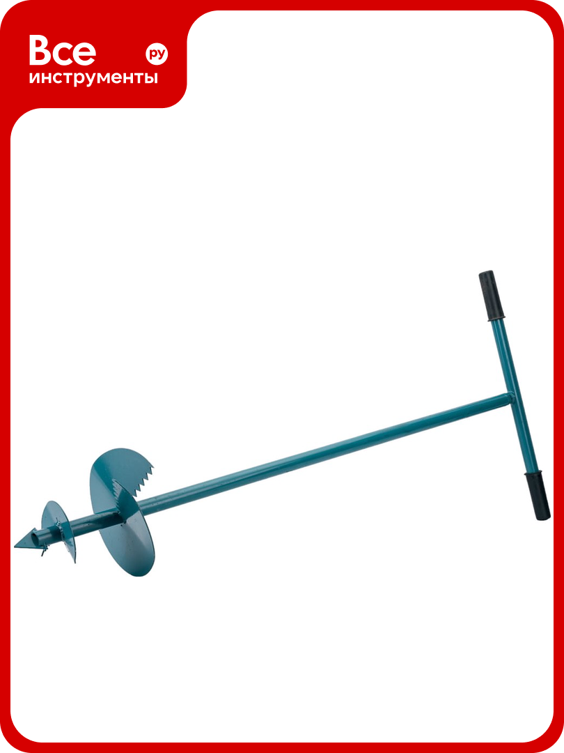 Ручной бур Gigant d-200 мм, 1 метр G-0430210, 100 см