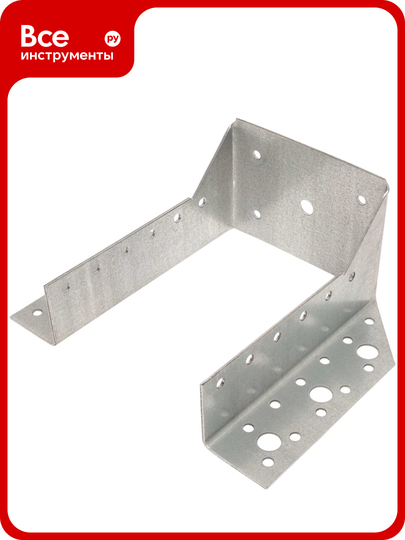 Опора бруса Gigant раскрытая 100x140х1.8 мм цинк 123896, из различных строительных материалов