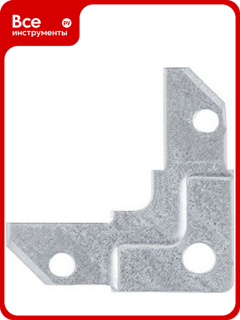 Уголок для сборки воздуховодов УГФ-0 (65x18 мм, белый цинк) STARFIX SM-31324-1, применяется