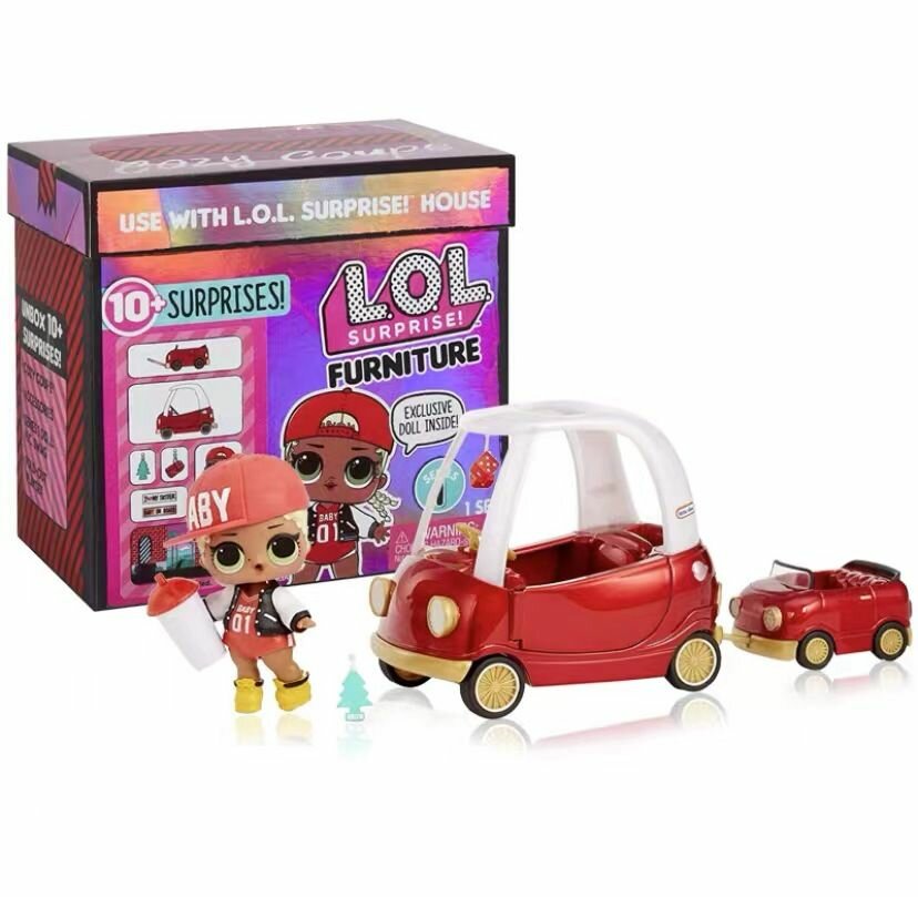 Игровой набор с куклой/with L.O.L surprise house/Furniture ЛОЛ Фурнитура