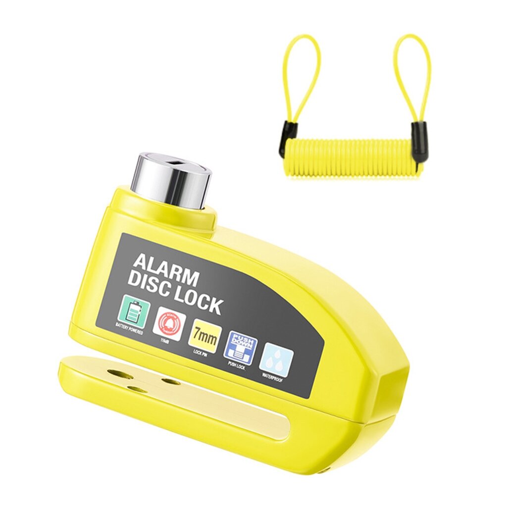 Срабатывание будильника на мотоциклевом дисковом тормозе