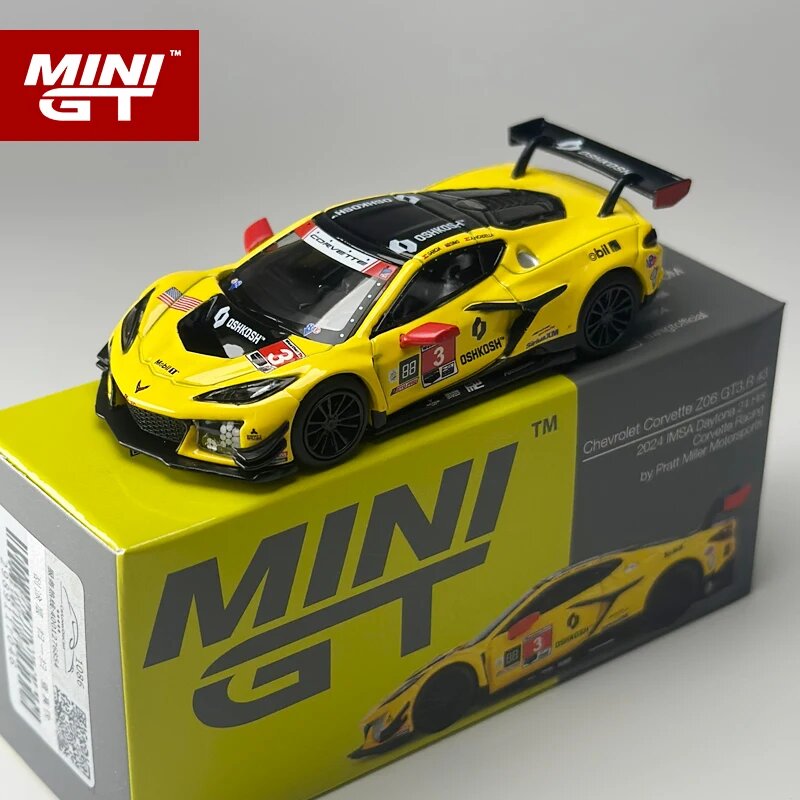 Минигц 1:64 Шевроле Корвет Z06 GT3. R #3 металлическая модель