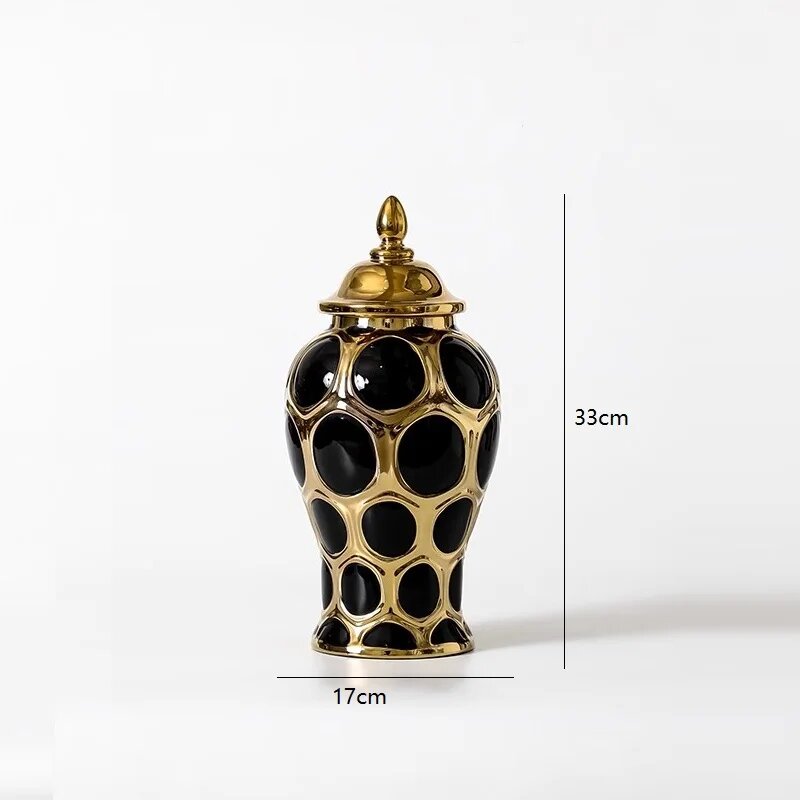 Минималистичные керамические банки в американском стиле, декоративные сосуды, декоративные образцы, комнатные украшения, Итальянский ретро интерьер для дома de, B