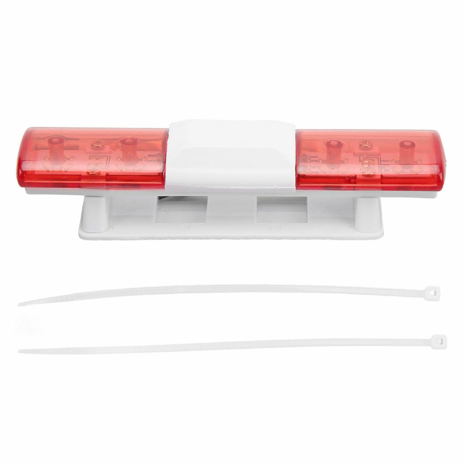 Полицейская мигалка LED, 4 режима, красная, 1/8-1/10