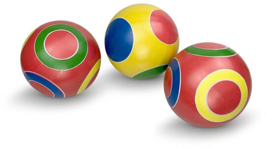 Мяч Русский стиль Р3-125, диаметр 12 см, каучуковый, для детей от 1 года