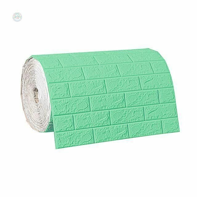 Отбойная доска для стен XPE фоам, влагостойкая защитная наклейка рулон 70х1000 см, легко моется и обновляет интерьер