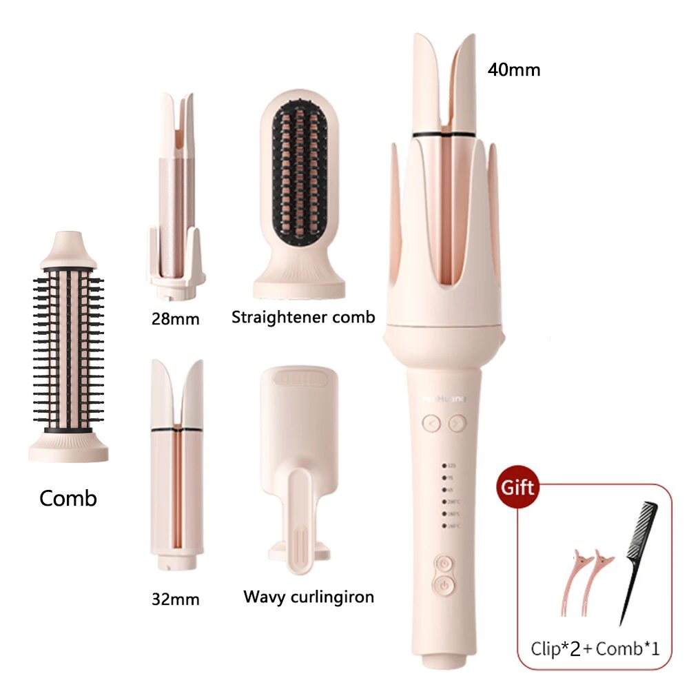 Автоматические щипцы для завивки волос Babyliss 40 мм EU, 6 in 1 set 1